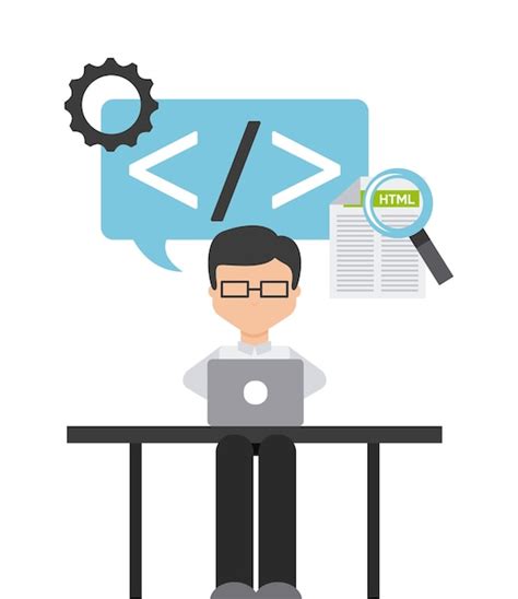 Premium Vector Programming Software Design Vector Illustration Eps Graphic