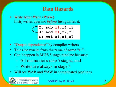 PPT Recap Pipeline Hazards PowerPoint Presentation Free Download ID