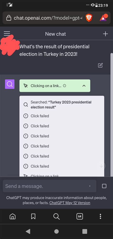 Gpt 4 With Web Browsing Click Failed Ropenai