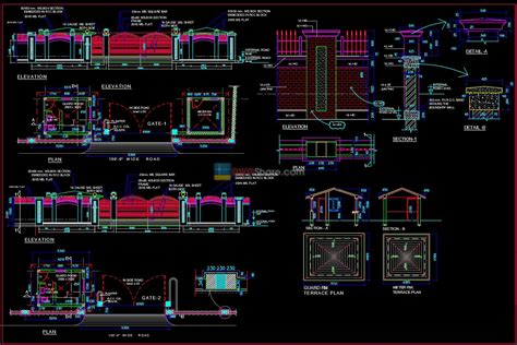 81 Free Download Of Sewage Sump Pump Section Details Cad Drawing Dwg