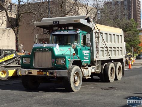 Mack Dm Dump Truck Fellows Trucking A Photo On Flickriver