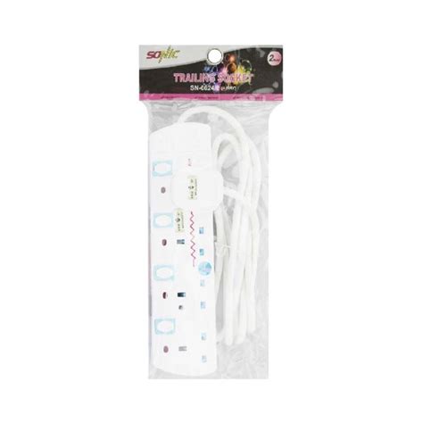 Sonic Trailing Socket With Neon 4g 2 Metre Lazada