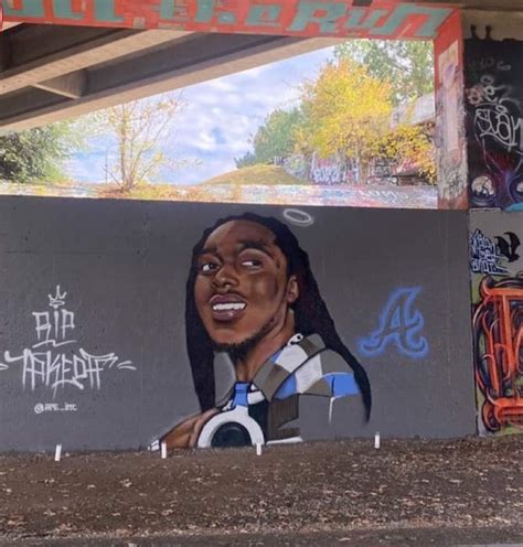 Takeoff Mural Spotted In Atlanta Rip 🙏 R Rap