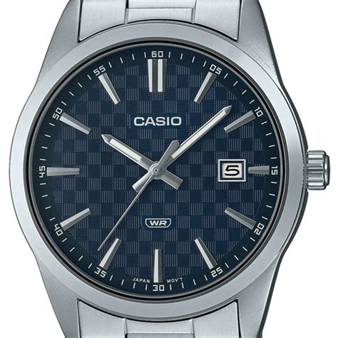 Mtp Vd03d 2audf Đồng Hồ Casio Nam Dây Kim Loại 3 Kim Chống Nước