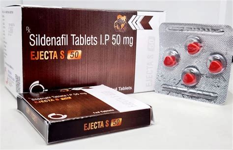 Ejecta S 50 Sildenafil Citrate 50 Mg At Rs 800box Manforce Tablets