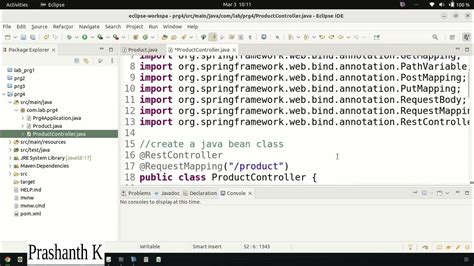 Spring Boot Rest Controller With Methods Youtube