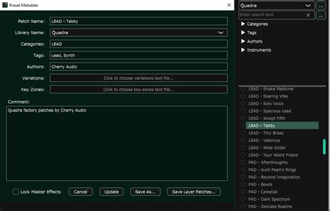Cherry Audio Gx 80 Factory Patches Zipped But Not Completely Unified Share Your Unify Patches