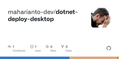 GitHub Maharianto Dev Dotnet Deploy Desktop