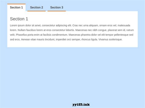 bootstrap简单tabs选项卡切换插件 bootstrap 选项卡 csdn博客