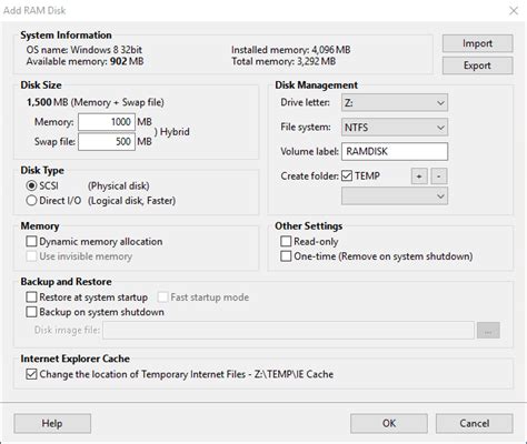 Best Free RAMDisk Software For Windows