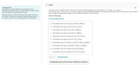 Solved Learning Goal: To identify the correct notation for a | Chegg.com