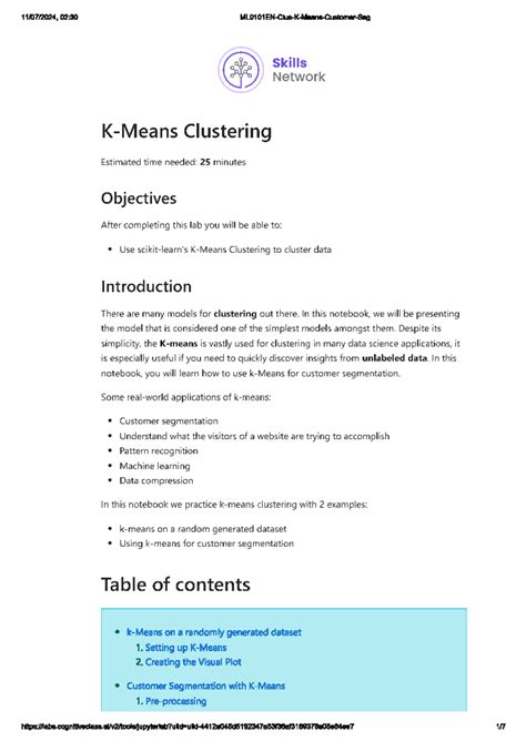 Kmean Clustering Hgvhjv 0230 Skills Network Clustering Estimated