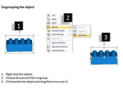 Lego Blocks Flowchart Process Diagram Stages Presentation Graphics Presentation PowerPoint