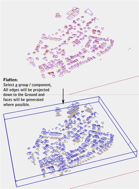 Plugin Flatten And Extrude Sketchucation