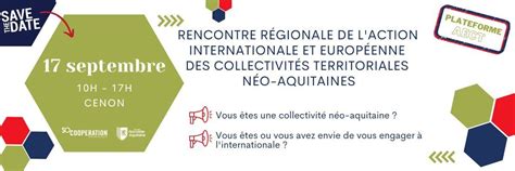 [plateforme Aect] 𝗦𝗔𝗩𝗘 𝗧𝗛𝗘 𝗗𝗔𝗧𝗘 𝟏𝟕 𝐬𝐞𝐩𝐭𝐞𝐦𝐛𝐫𝐞 𝟐𝟎𝟐𝟒 Rencontre De Laction Extérieure Des