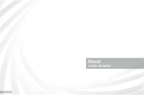 추상 흰색과 회색 색상 기하학적 둥근 모양 하프톤 효과가 있는 현대적인 디자인 줄무늬 배경 벡터 그림입니다 0명에 대한 스톡 벡터 아트 및 기타 이미지 Istock