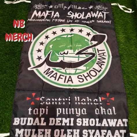 Jual Bendera Mafia Sholawat Santri Nakal Shopee Indonesia