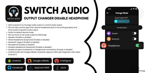 Switch Audio Output Changer Android Admob Ads