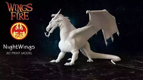Dragon Of Sky Tribe From Wings Of Fire 3d Model 3d Printable Cgtrader