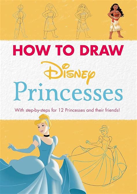 Disney Princesses To Draw Step By Step