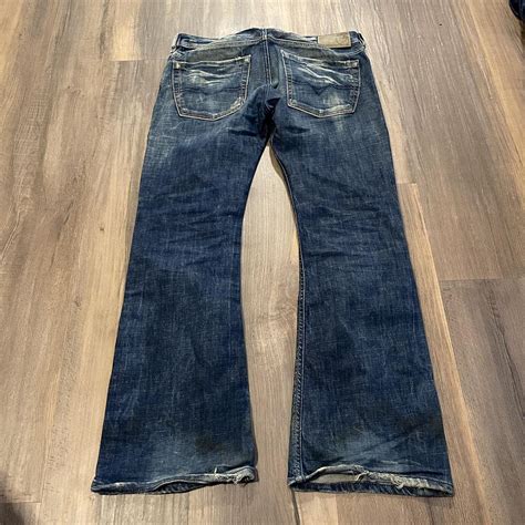 Diesel Zathan Jeans Normal Wear Around The Cuffs Depop