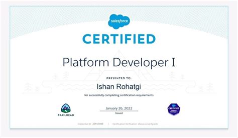Ishan Rohatgi On Linkedin Pd1 Salesforcecertified Developer