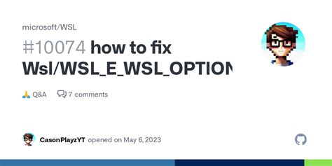 How To Fix Wslwslewsloptionalcomponentrequired · Microsoft Wsl