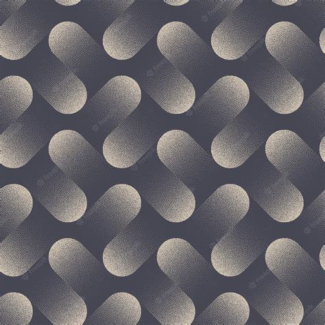 Premium Vector Complexity Structure Dynamic Seamless Pattern Vector Dotwork Abstract Background