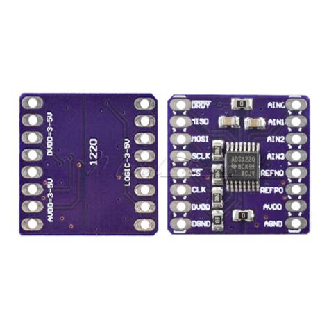 24 Bit Low Power Ads1220 Adc Spi Analog To Digital Ad Converter For