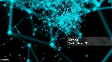 추상적인 기하학 표면 선 점 배경 디지털 기술과 바탕 화면 배경으로 사용 합니다 0명에 대한 스톡 사진 및 기타 이미지 0명