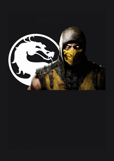 T Shirt Prime Mortal Kombat Zub Zero Em Asa Terra Nova