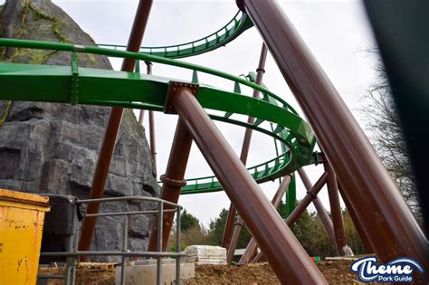 Mandrill Mayhem Track Completed Theme Park Guide