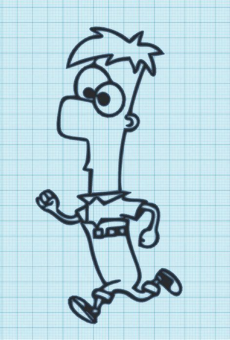 Ferb Fletcher Running Phineas And Ferb Wall Art By Ogama
