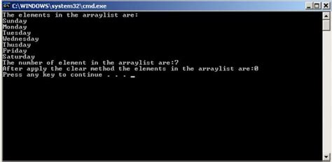 C ArrayList