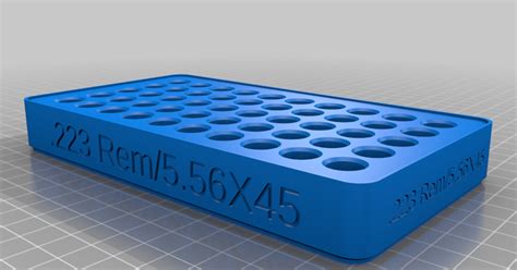 223 Remington Stacking Loading Block By Brass Ring Download Free Stl Model