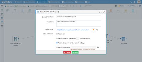 Rest API As Data Source RightData