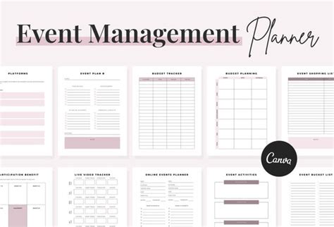 Event Planner Template
