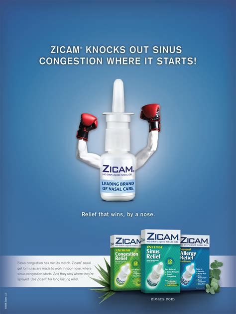Zicam on Behance