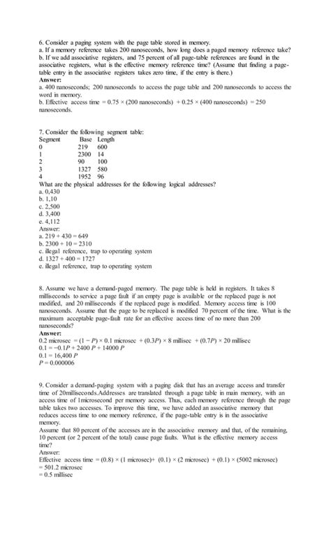 Cs6401 Operating Systems Solved Examples Docx Operating Systems