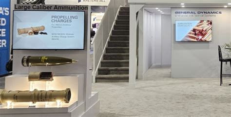 General Dynamics Displays Artillery Shell Implicated In Controversial Deal Ottawa Police Arrest