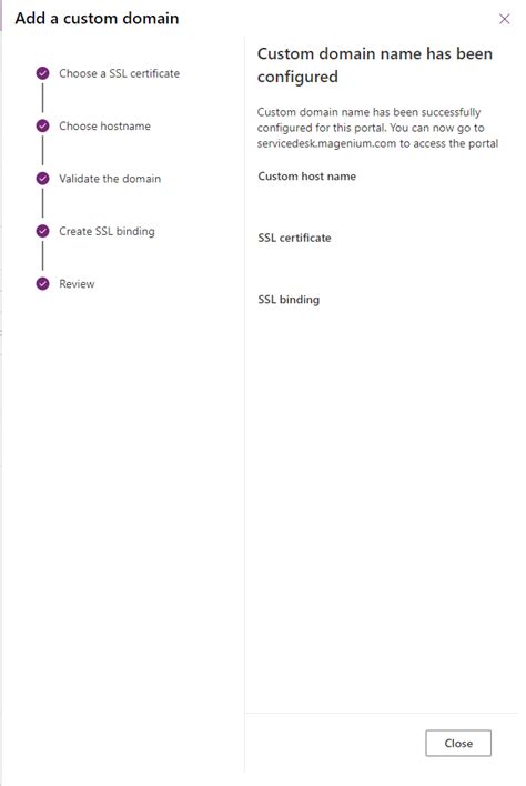 Setting Up A Custom Domain And Ssl Certificate