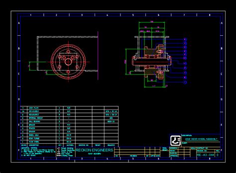 Understanding Autocad Assembly Drawings