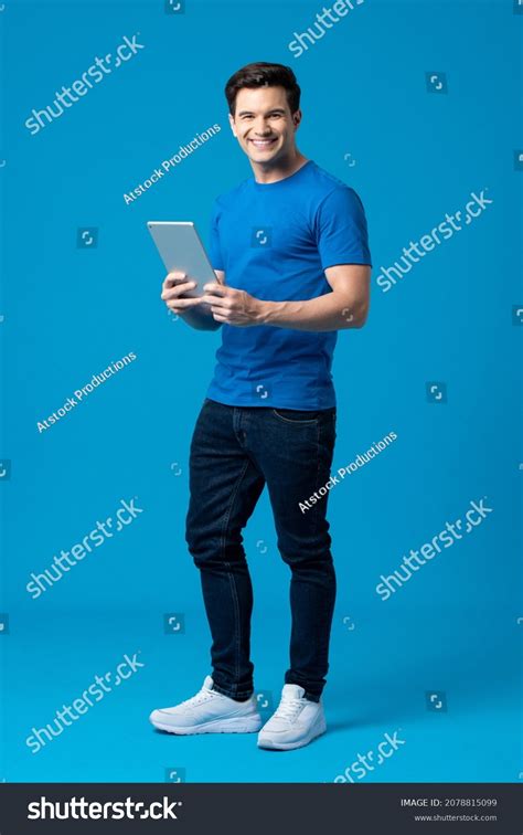 Babe Man Tablet Isolated Images Stock Photos Vectors Shutterstock