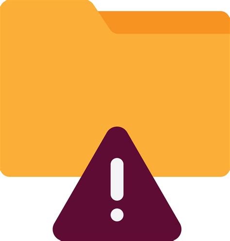 Folder File Alert 52973968 Vector Art At Vecteezy