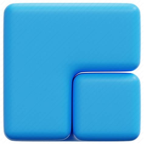 3d Model Interlock Volume Shape Geometry Abstract Icon Download