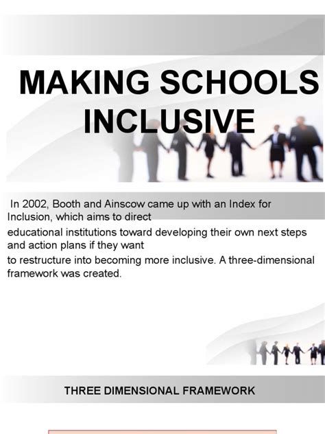 Making School Inclusive Pdf Inclusion Education Teachers
