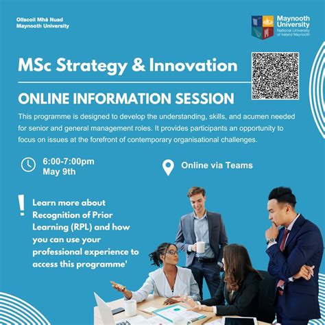 Join Professor Robert Galavan For An Informal Online Information Session About Our Masters In
