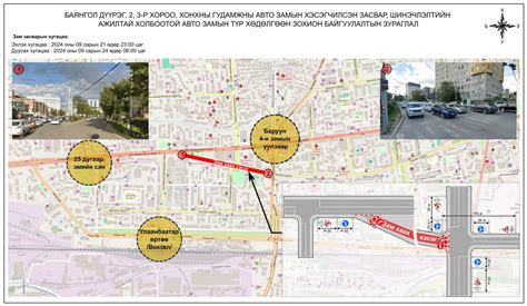 ТАНИЛЦ Энэ долоо хоногт дараах таван байршилд авто зам шинэчилнэ