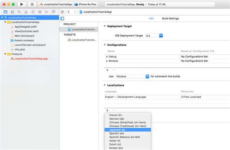 Ios Localization Tutorial Localization Is The Process Of Making By