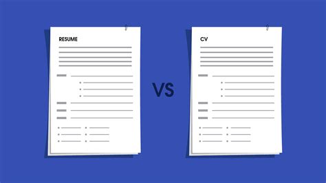 Resume Vs Curriculum Vitae Key Differences Explained By An Expert CV Knowhow